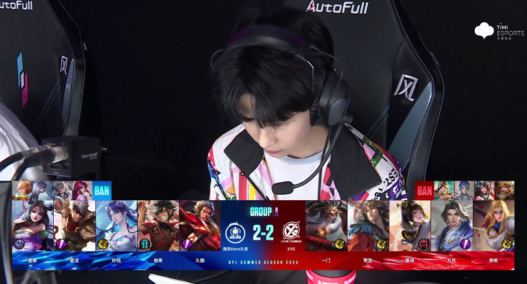 无畏复出失败！傲寒状态回来了，Hero3-2险胜XYG：A组有可能加赛-王者荣耀官方网站-腾讯游戏