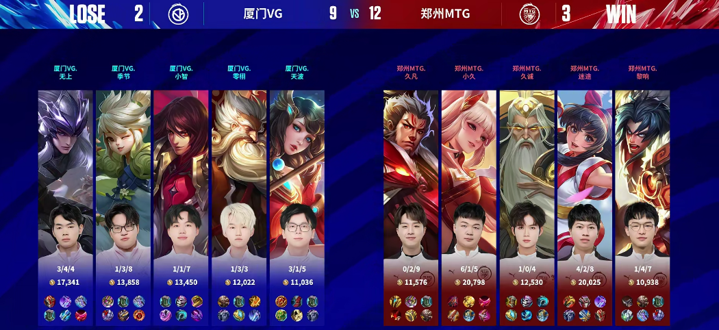 AG三人就只有久诚首发是稳的！MTG3-2险胜VG，小久：赢得不容易-王者荣耀官方网站-腾讯游戏