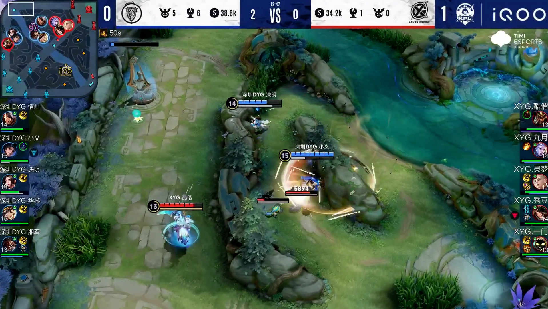 XYG 3:1横扫DYG，主动出击送优势，找关羽可以有多执着？-王者荣耀官方网站-腾讯游戏